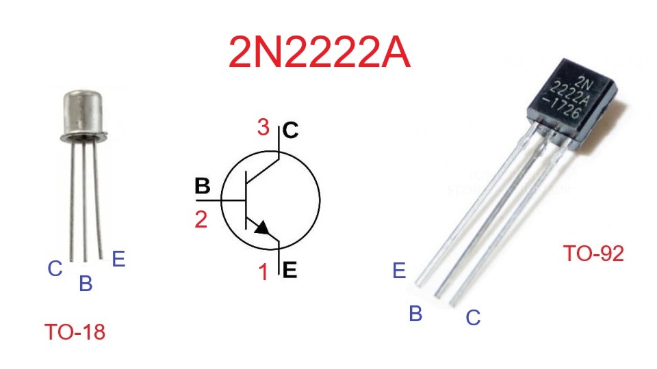 ¿Cuáles son las características del 2N2222A? - Hoja de datos técnicos o Data Sheet