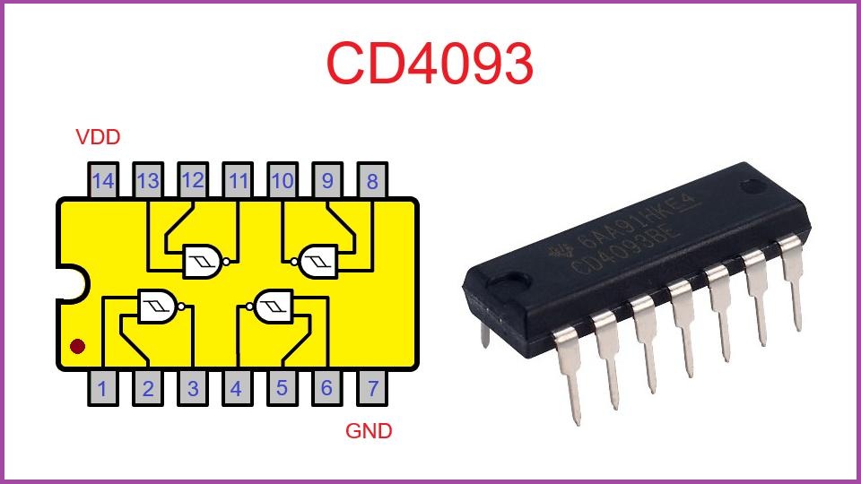 ¿Cuáles son las características del CD4093? - Hoja de datos técnicos o ...